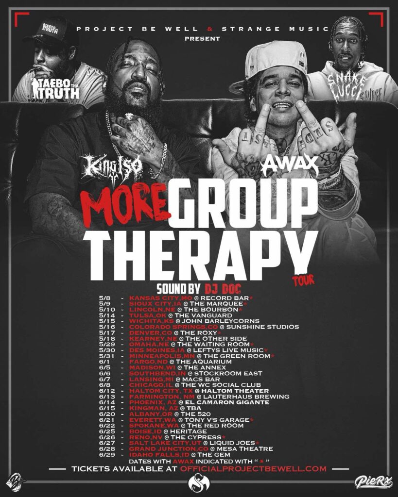 More Group Therapy Tour Dates + Tickets – Project Be Well